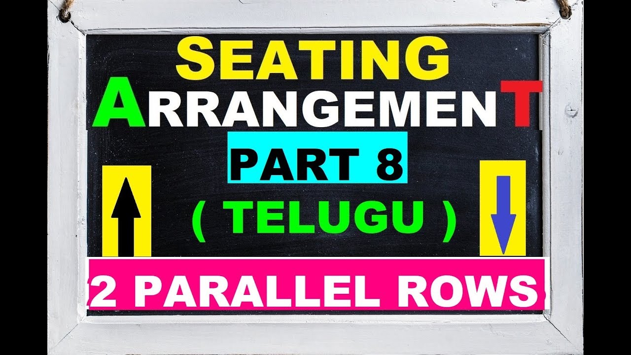Seating Arrangement Tricks in Telugu | Seating Arrangement Tricks for ...