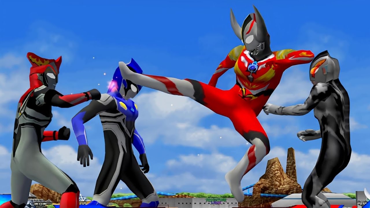 ULTRAMAN ROSSO N BLU VS ULTRAMAN ORB API & ULTRAMAN BELIAL - ULTRAMAN ...