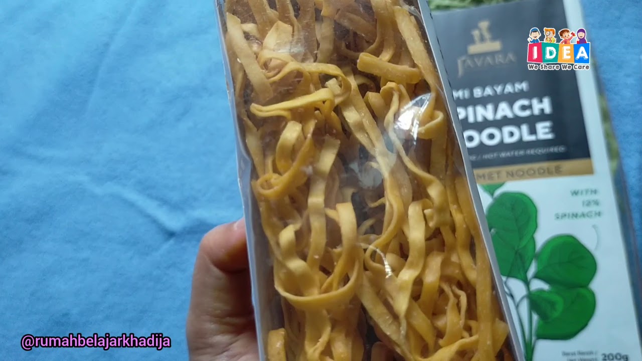 Mie sehat - mie vegan JAVARA - YouTube
