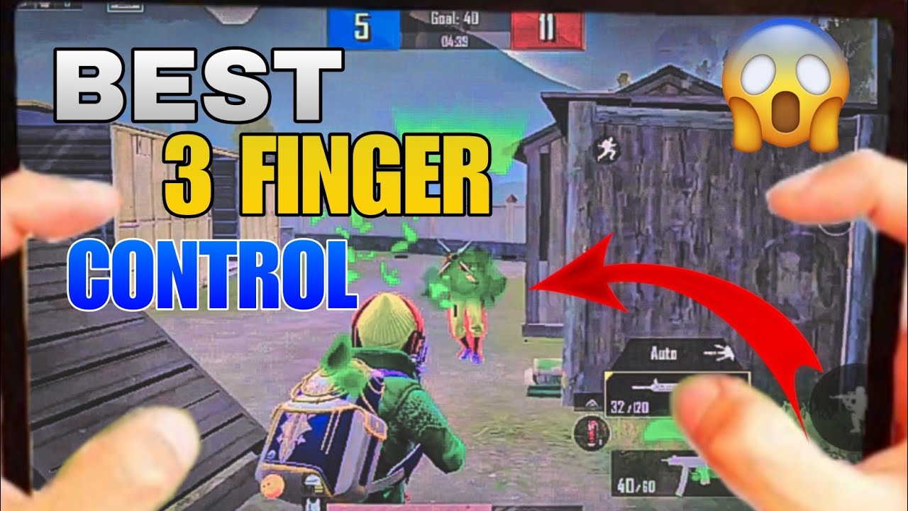 Bgmi best 3 Finger Control settings // Looter Gaming - YouTube