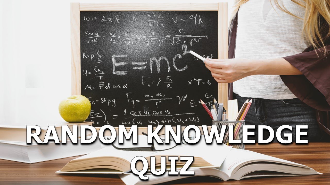 Random Knowledge Quiz - Ten Questions - YouTube
