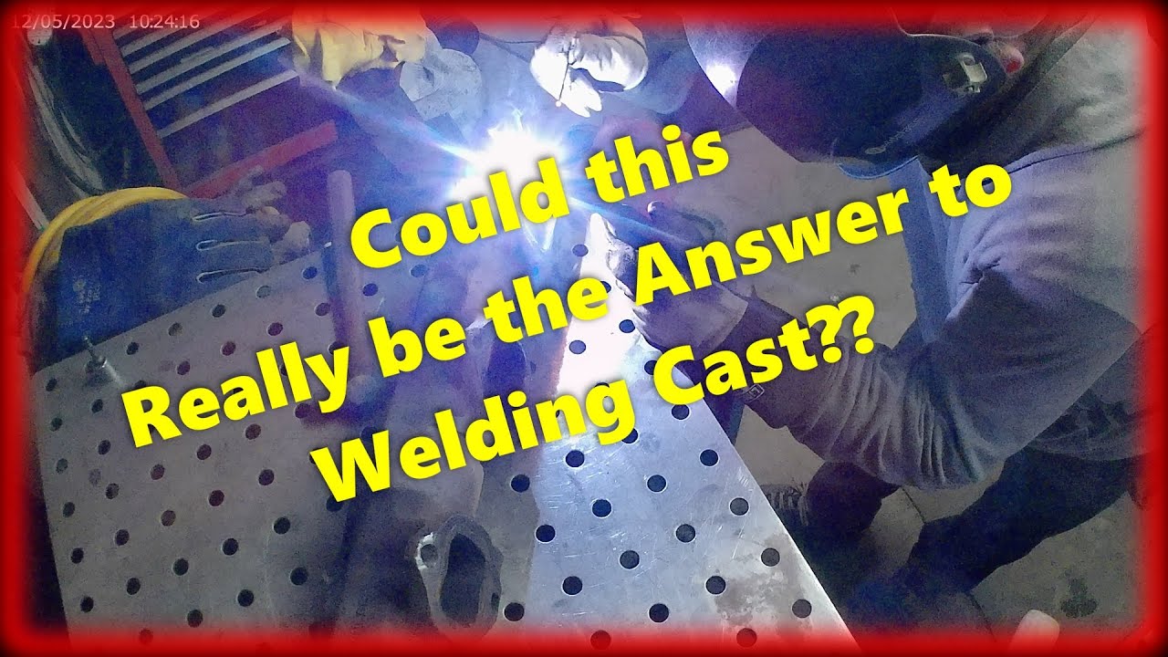 TIG Welding a Cast Manifold with EZ Weld rods - YouTube