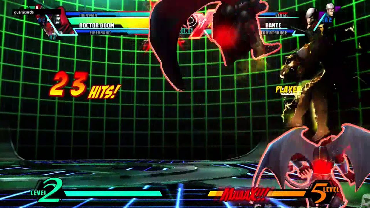 Firebrand unblockable (with Iron Man Assist) hard tag Doom x factor ...