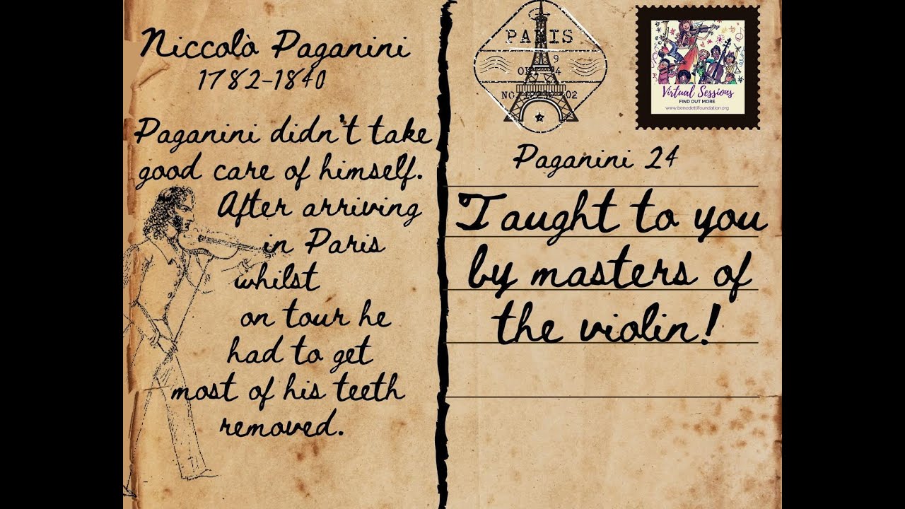 Episode 1 | Paganini Technique Postcards with Nancy Zhou and Elena ...
