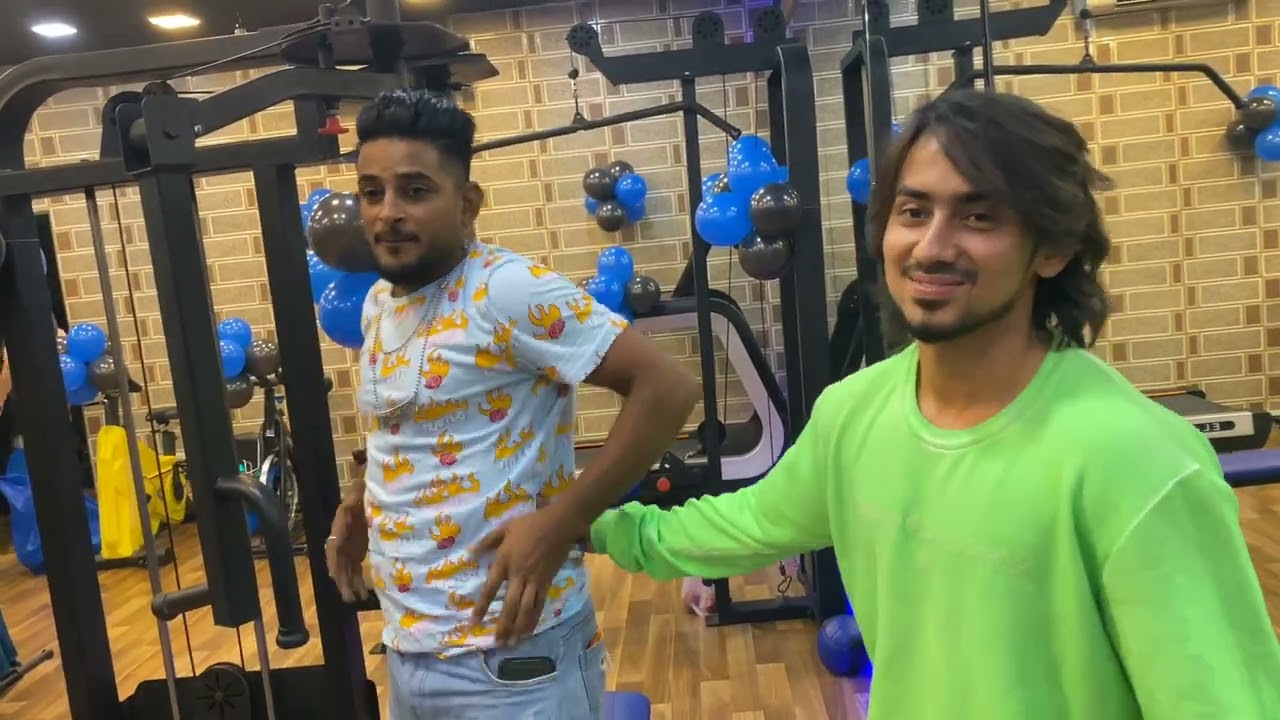 07 fitness ( Adnan team 07 ) new gym opning vlog with sameer fire boy 2022 - YouTube