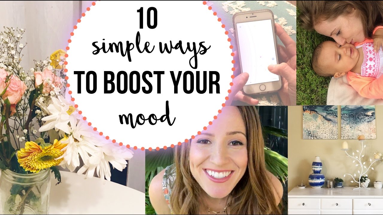 10 Simple Ways To Boost Your Mood! Happiness Hacks💛 - YouTube