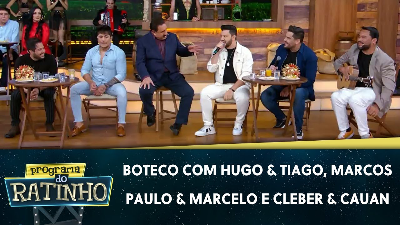 Boteco com Hugo & Tiago, Marcos Paulo & Marcelo e Cleber & Cauan ...