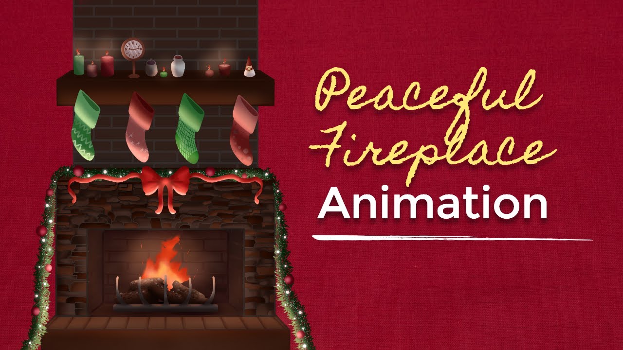 ANIMATING FIRE -Fireplace animation and speedpaint - YouTube