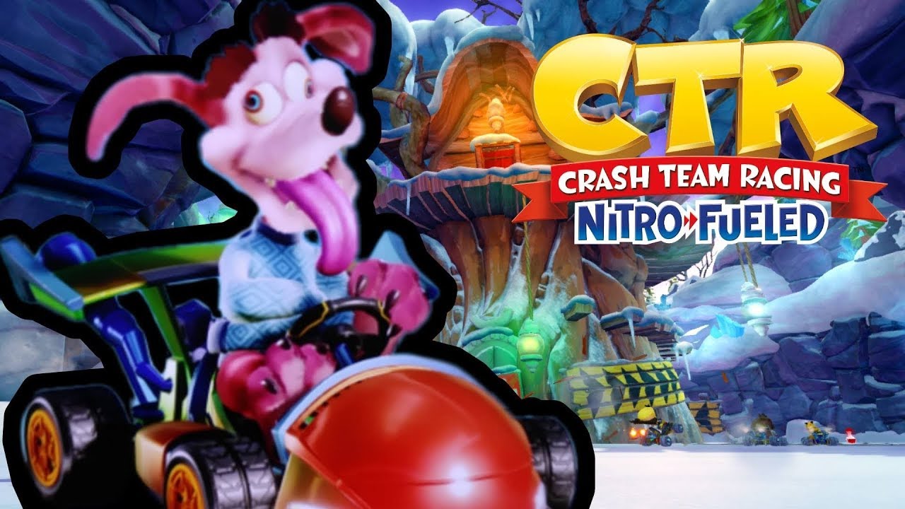 Crash Team Racing Nitro Fueled - Polar Pass, Ripper Roo - YouTube