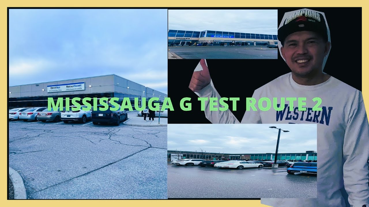 Mississauga G Test Route 2 "NEVER FAIL YOUR TEST" - YouTube