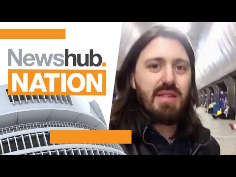 Kiwi journalist Tom Mutch reports live from bomb shelter in Ukraine ...