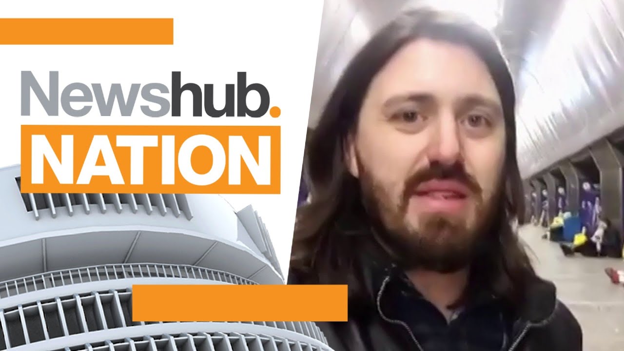 Kiwi journalist Tom Mutch reports live from bomb shelter in Ukraine ...