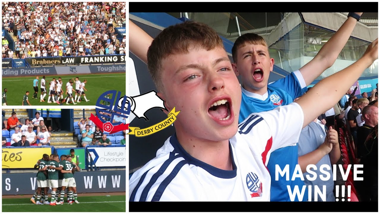 BOLTON BEAT PROMOTION RIVALS DERBY COUNTY 2-1 WITH EXCELLENT DISPLAY ...