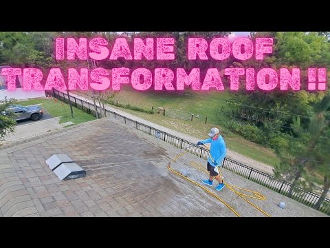 Satisfying Roof Cleaning + Driveway Power Wash in Celebration, FL ...