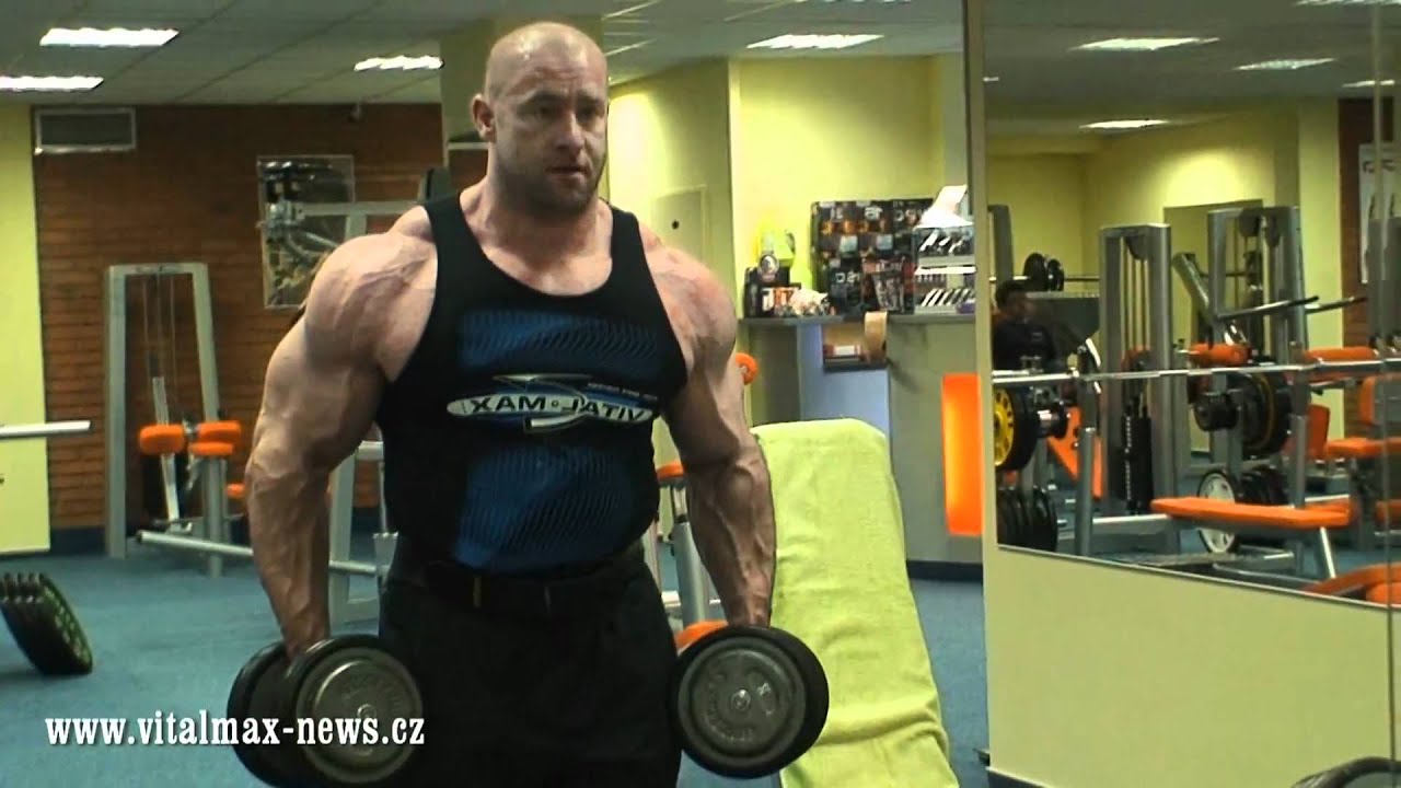 Radek Lonc - Shoulders workout - YouTube