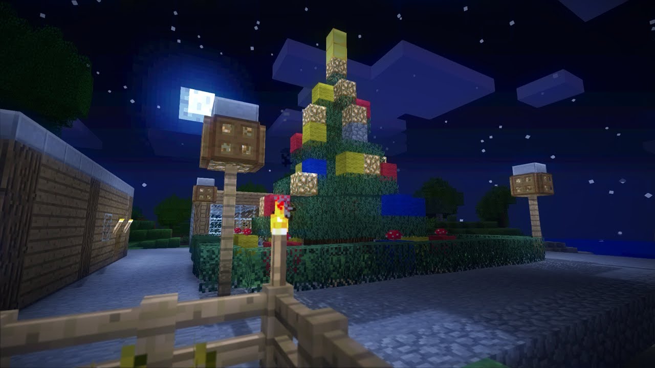 Minecraft Beta b1.7.3 (+shaders) - #7 Christmas Decoration (No ...