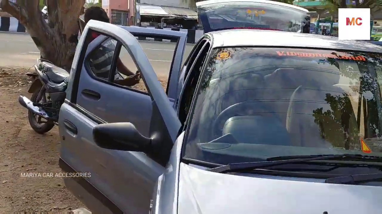 TATA INDICA INTERIOR MODIFIED WITH SEAT COVERS AND FLOOR MAT - YouTube