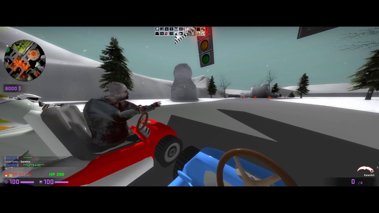 cs:go Zombie Escape-Crazykart_v4 [Mario Kart] - YouTube