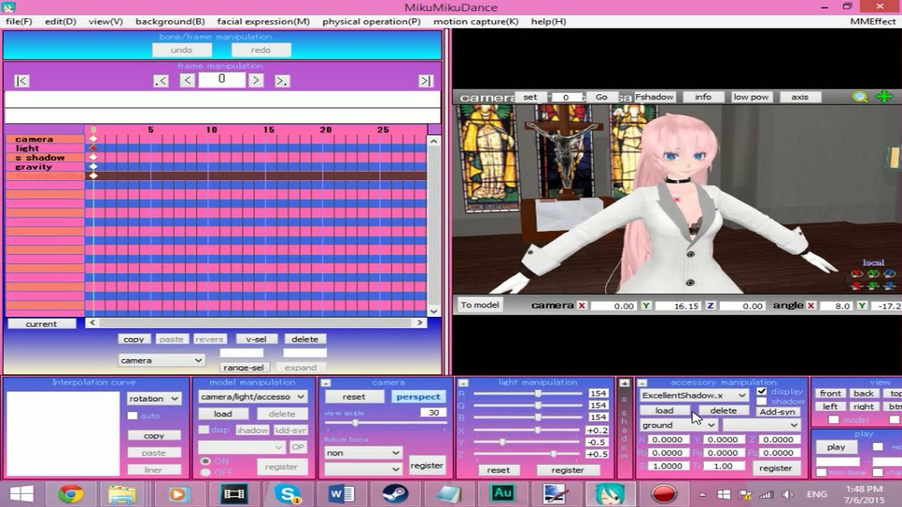 MMD/MME Ghost Effect 【tutorial】 - YouTube
