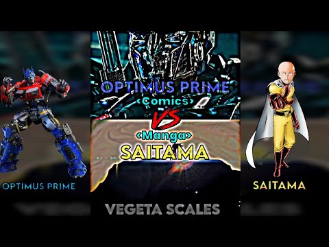 Optimus Prime (Comics) VS Saitama (Manga) - YouTube