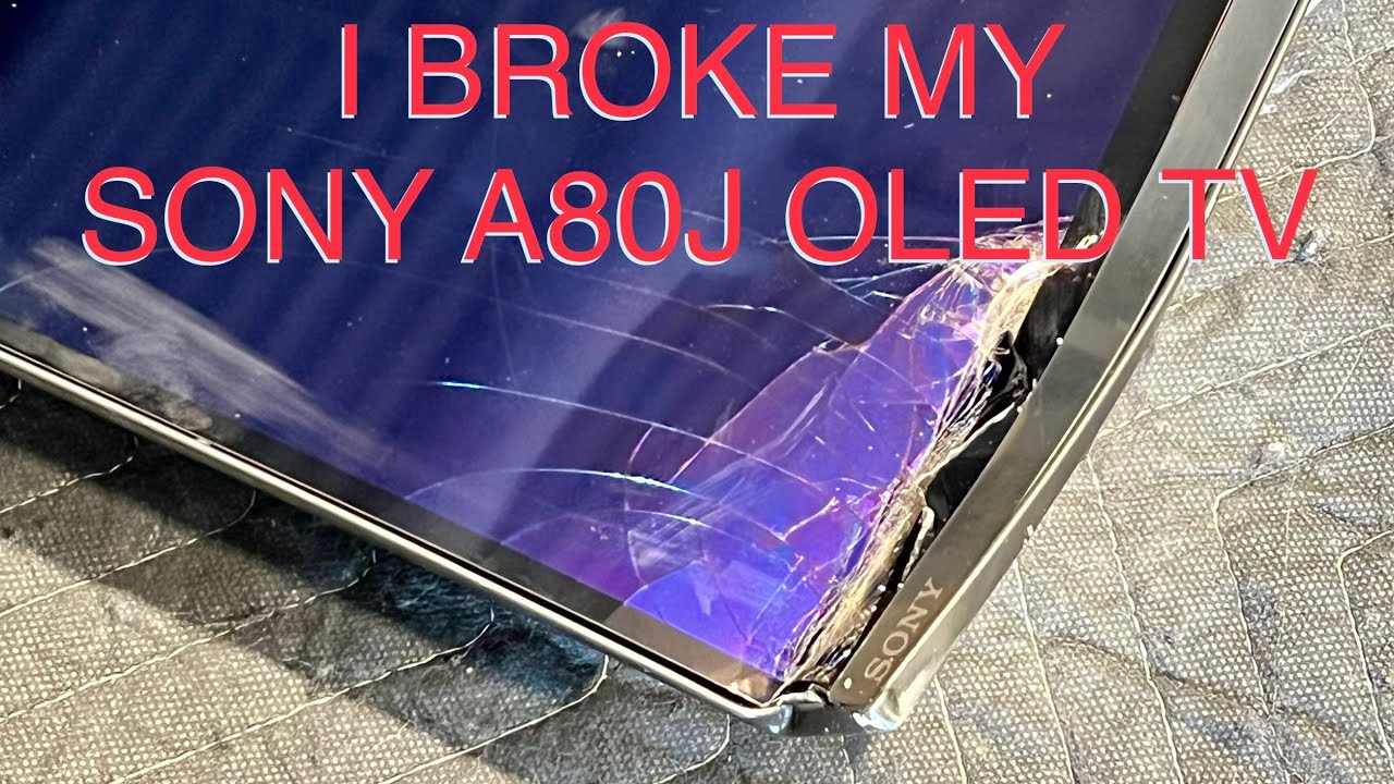 I BROKE MY SONY A80J OLED - WHAT A SURPRISE INSIDE !! - YouTube