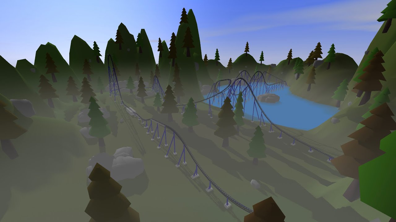 This is how I do my terrain in Ultimate Coaster 2! - YouTube