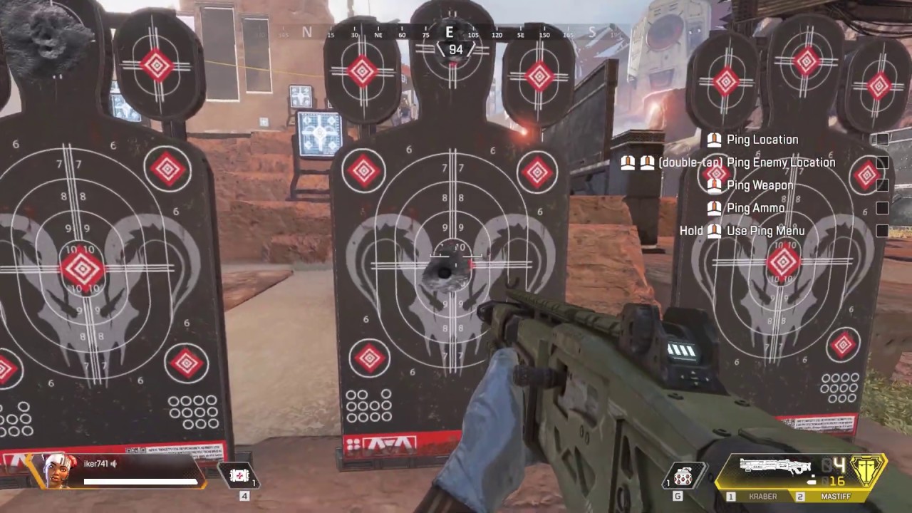 Apex legends - Weapon damage breakdown + training shooting - YouTube