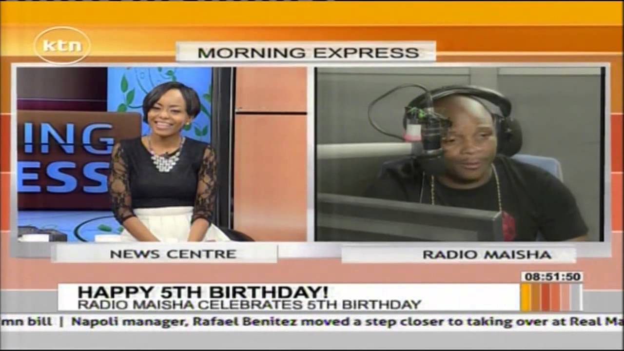 Happy Birthday : Radio Maisha celebrates 5th birthday - YouTube