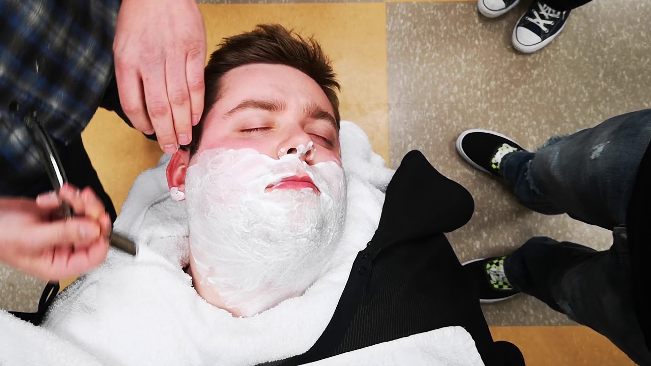 Shaving demo - YouTube