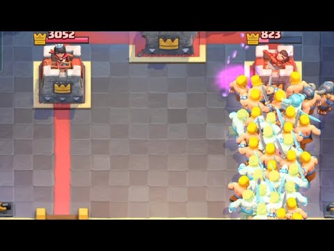 CAN 100 BARBS 3CROWNS? (Clash Royale) - YouTube