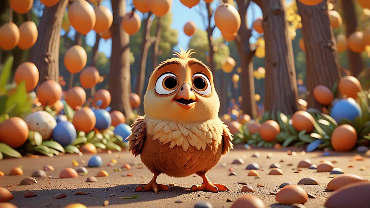 Coco Chick Breaks an Egg | Fun Animal and Food Song for Kids | Baby Songs and Preschool Rhymes ...