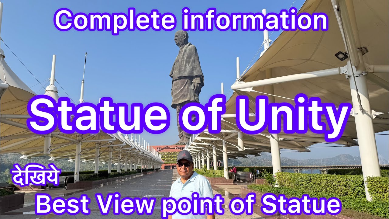 The Statue of Unity, World’s Tallest statue, with a height of 182 ...