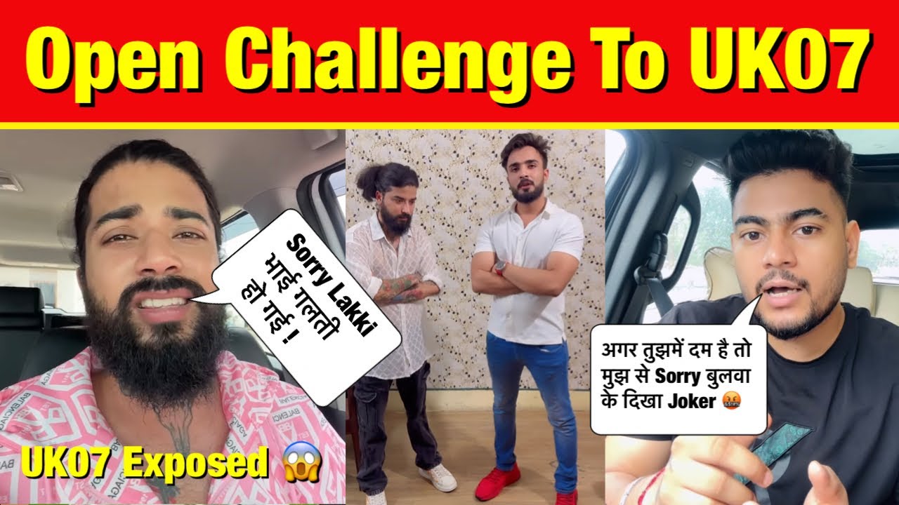 This YouTuber Gave Open Challenge To UK07 Rider 😱 | UK07 Rider Vs ...