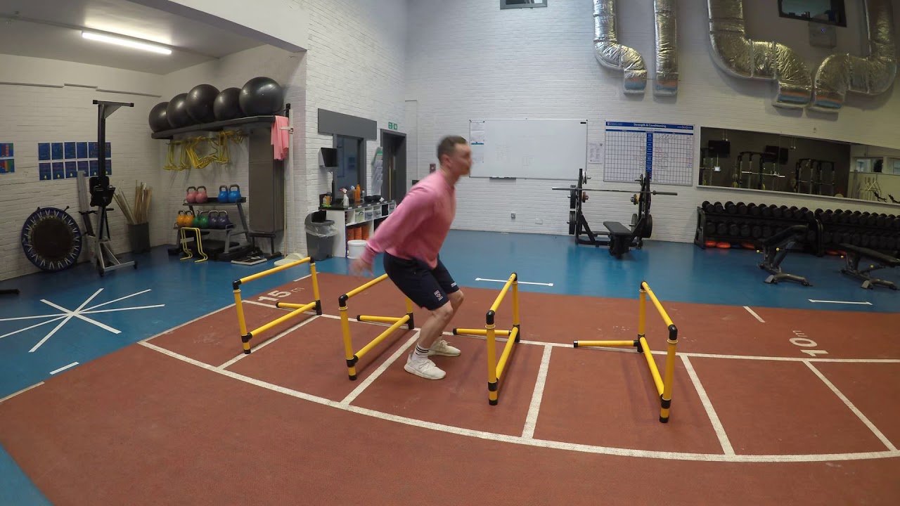 High Hurdle Jump Sticks - YouTube