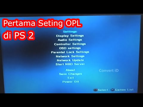 Cara Setting OPL Pertamakali