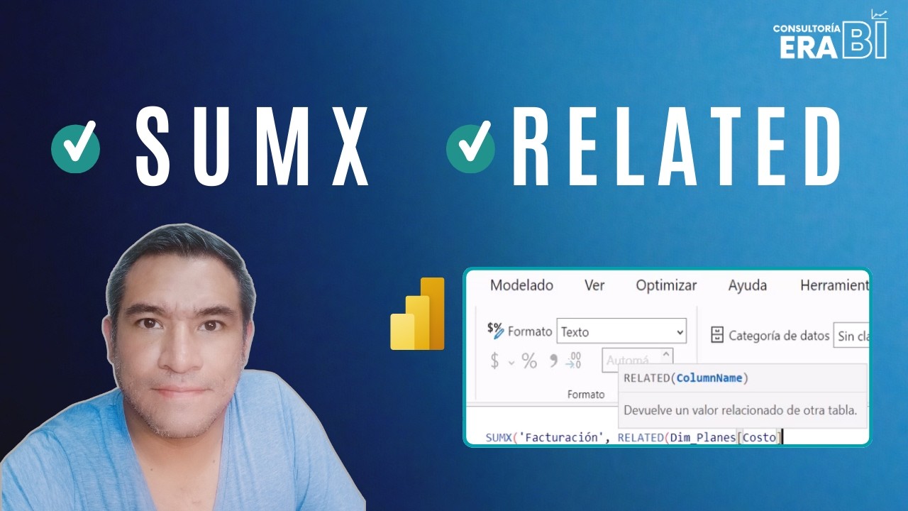 Descubre el poder de SUMX y RELATED en Power BI - YouTube