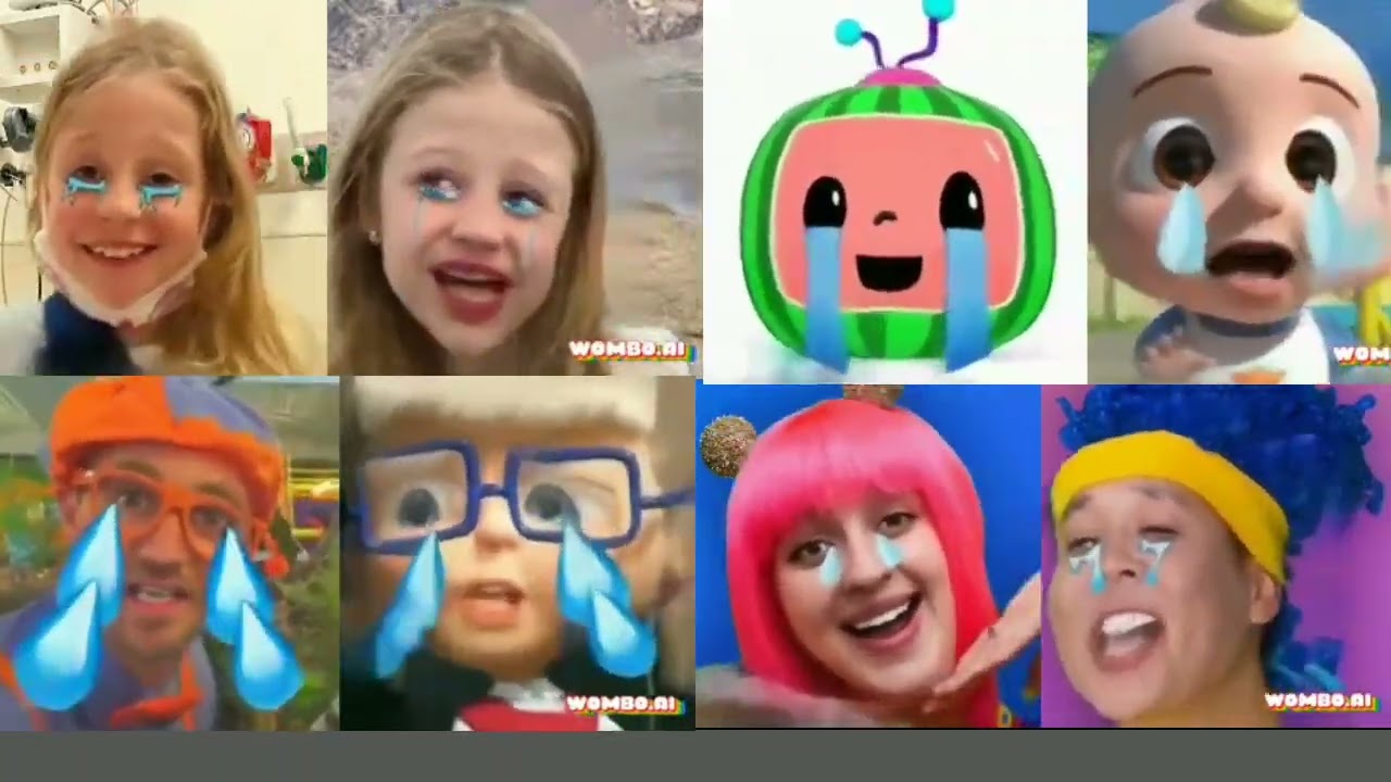 Cocomelon & D Billions & Blippi | Crying | Kuliki Taka Ti - YouTube