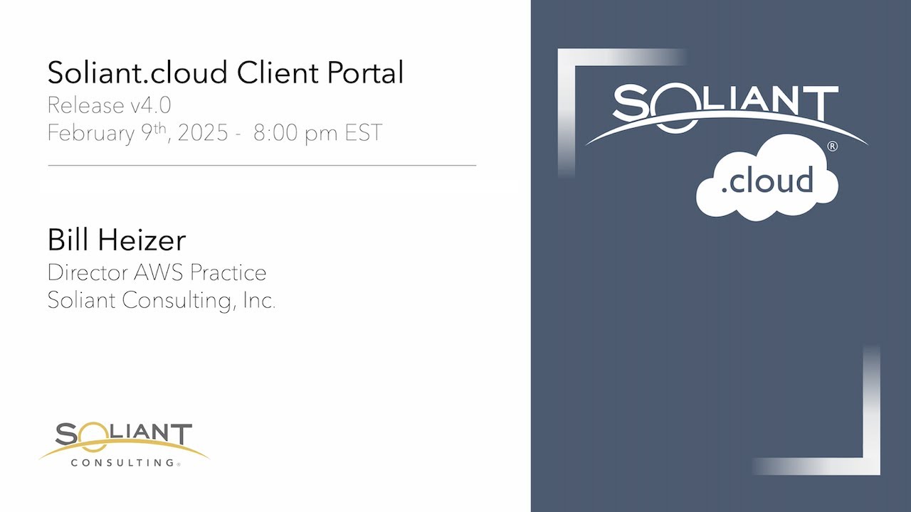 Soliant.cloud Client Portal - YouTube