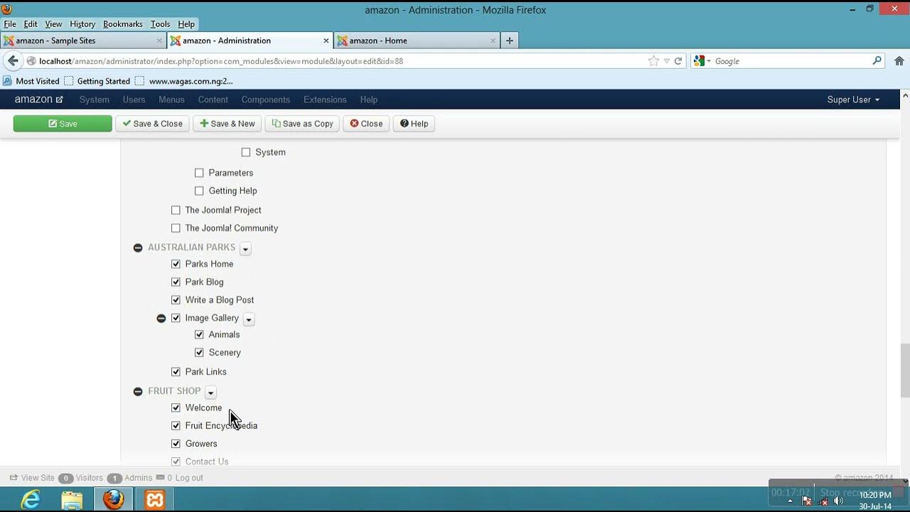JOOMLA - WEBSITE 011 Managing Extension Module Manager Image Module - YouTube