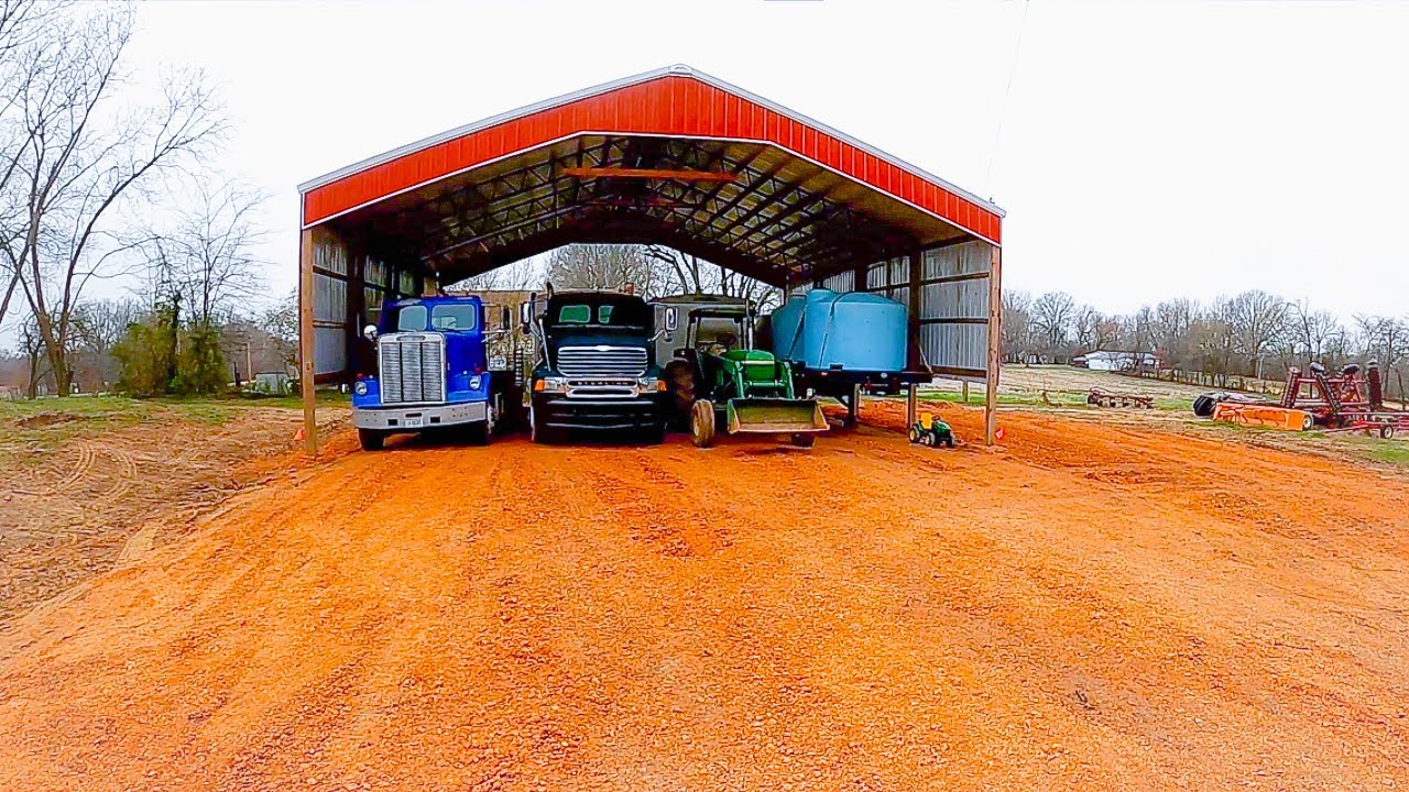 Brand New Machine Shed is Already Full! - YouTube
