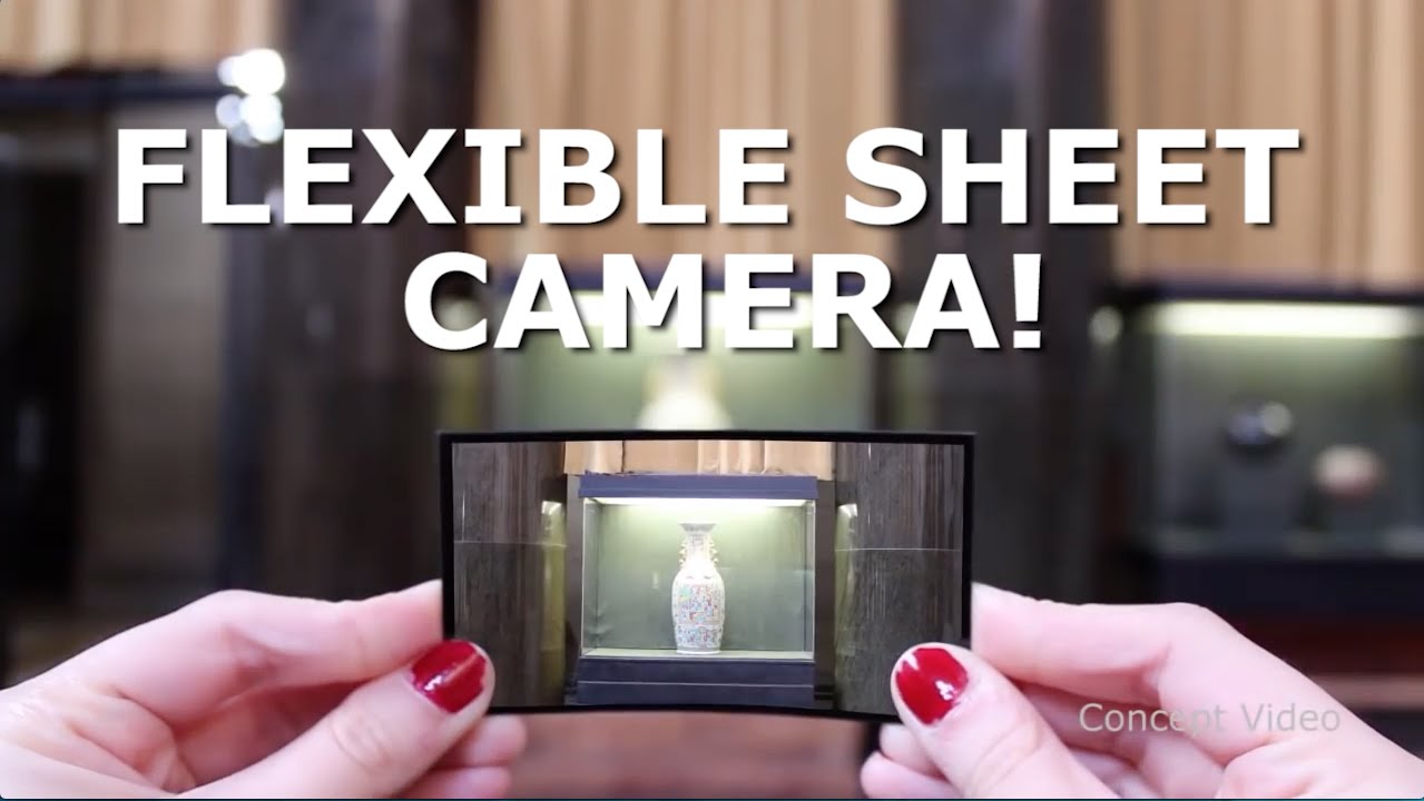 Flexible Sheet Camera - YouTube