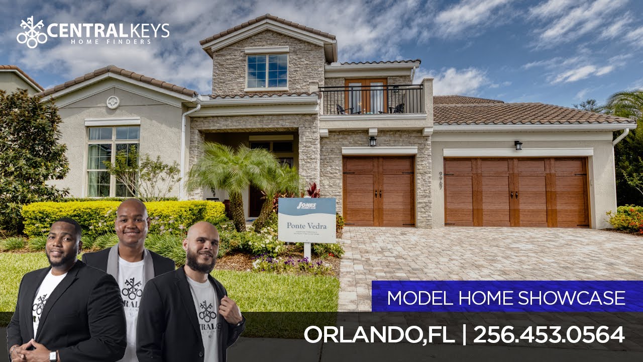 Orlando Luxury Model Tour | Ponte Vedra Model $2,000,000** | Central ...