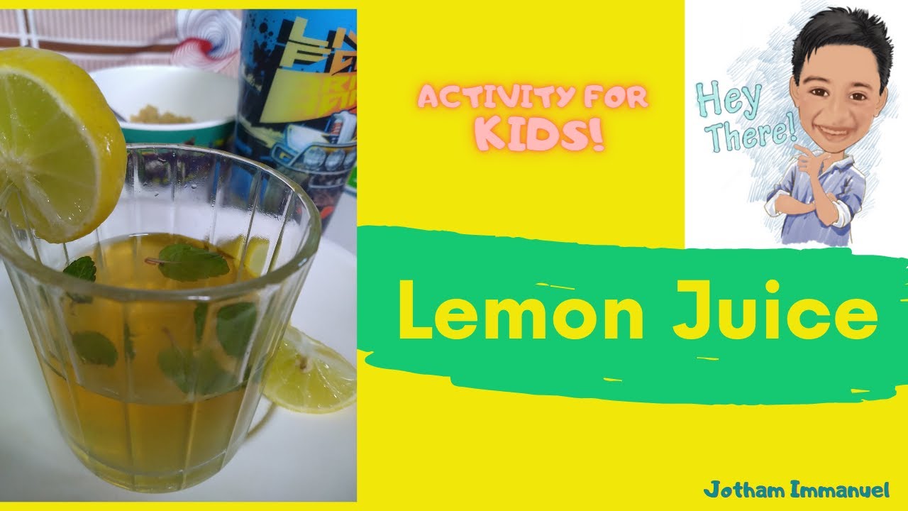 How to make lemon juice | EVS Activity - YouTube