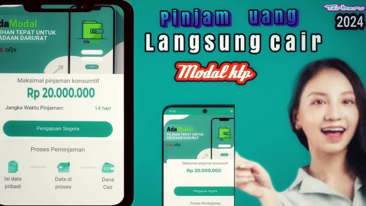 Pinjol legal mudah cair 2024 l cara pinjam uang di ada modal- pinjaman ...