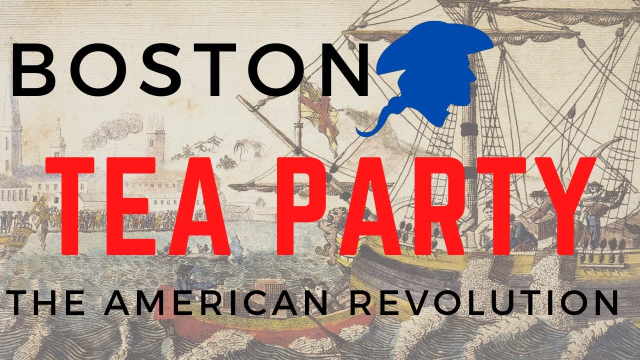 Boston Tea Party (or Boston Tea Tax Increase That Led To The American ...