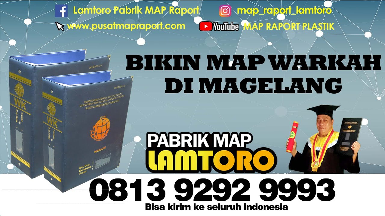 WA 081392929993 BIKIN MAP WARKAH DI MAGELANG - YouTube