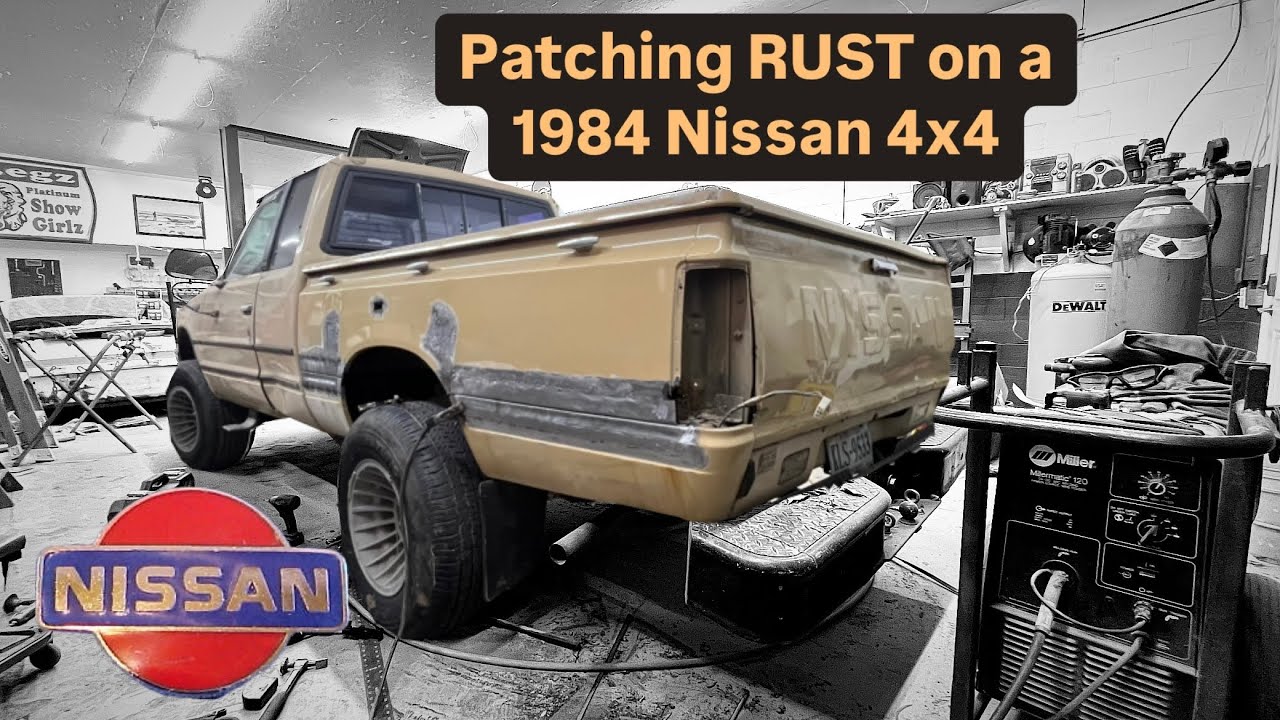 1984 Nissan 4x4 Rust Repair. “Day Job.” - YouTube