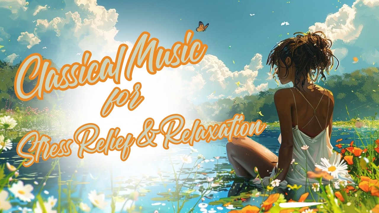 🌷🕊️ Peaceful Spring Meadow with Birdsong and Classical Music for Stress ...