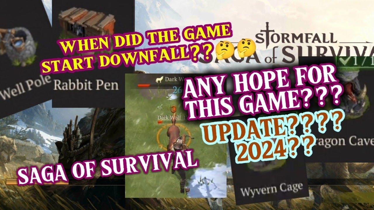 STORMFALL SAGA OF SURVIVAL:WHEN DID THE GAME START DOWNFALL??/ANY HOPE ...
