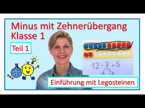 ZEHNERÜBERGANG minus Klasse 1 - Teil 1